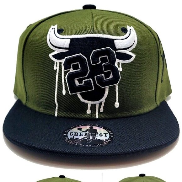 Greate$t 23 | Accessories | Chicago Greatest 23 Mj Bull Head Drip ...